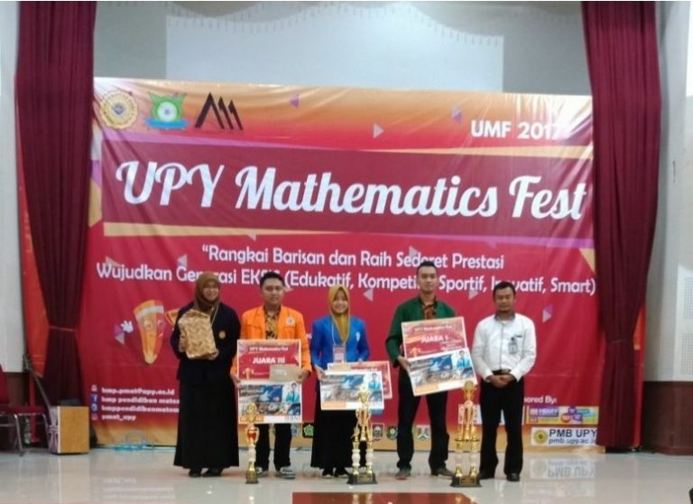 Unimus Students Won the UPY Mathematics Fest. - Universitas Muhammadiyah Semarang
