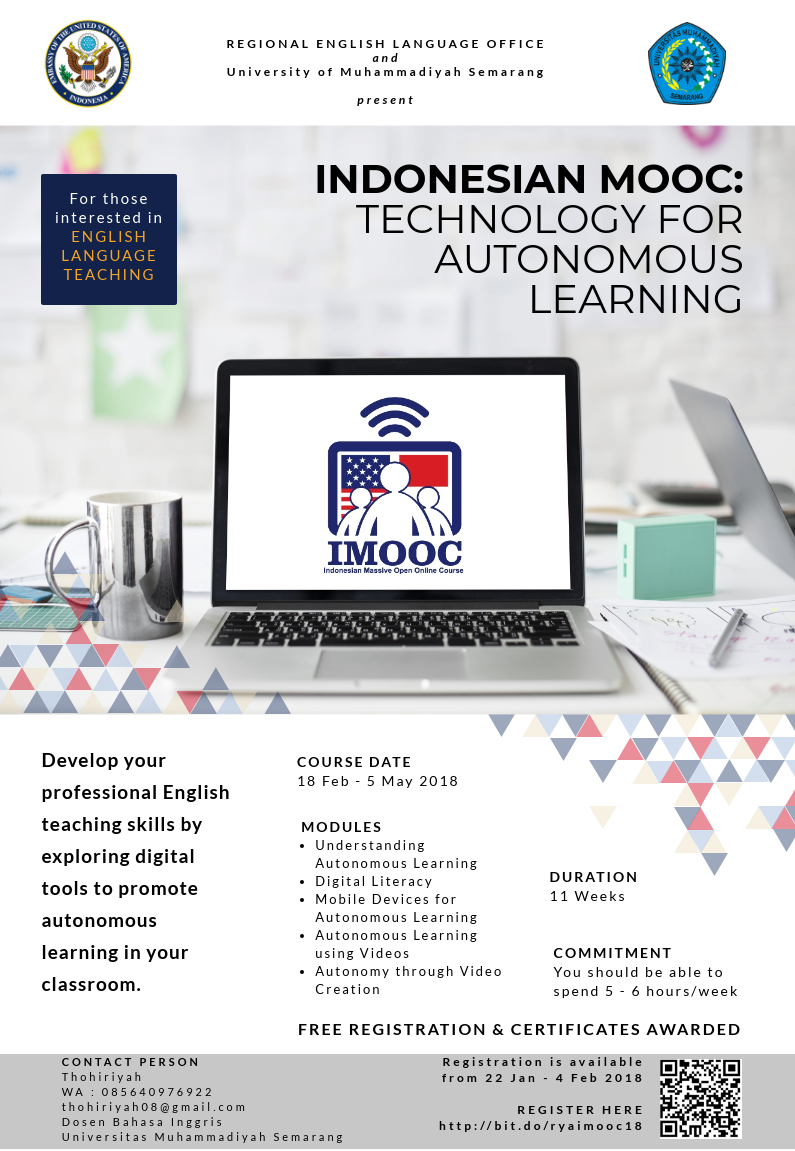 Unimus in Cooperation with the RELO to Establish Program of Indonesian Massive Open Online ...