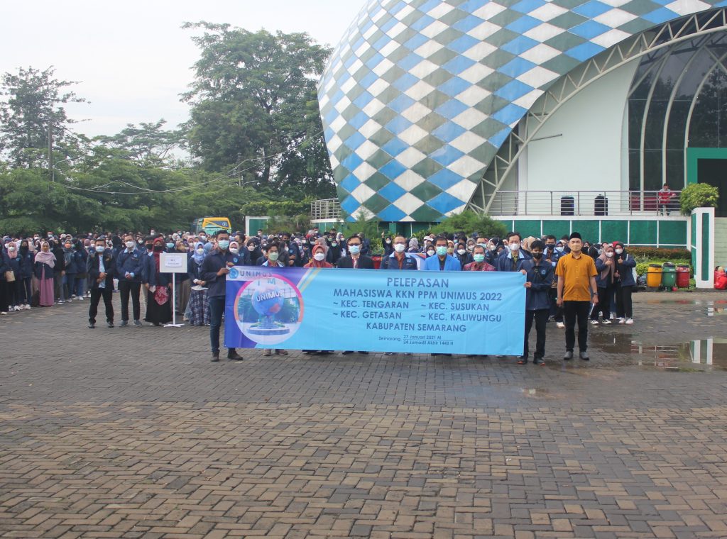 Unimus Lepas 700 Mahasiswa KKN - Universitas Muhammadiyah Semarang