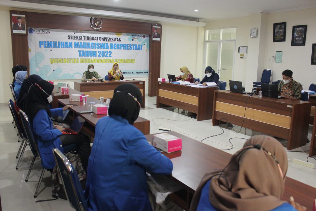 Unimus Gelar Pemilihan Mahasiswa Berprestasi Tingkat Universitas ...